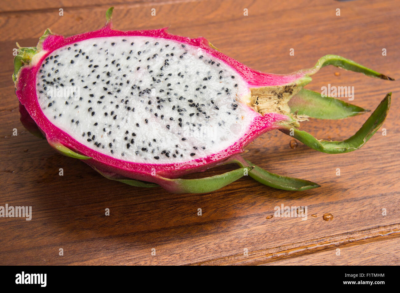 pitaya pitahaya fruit dragon closeup isolated thailand succulent ripe ...