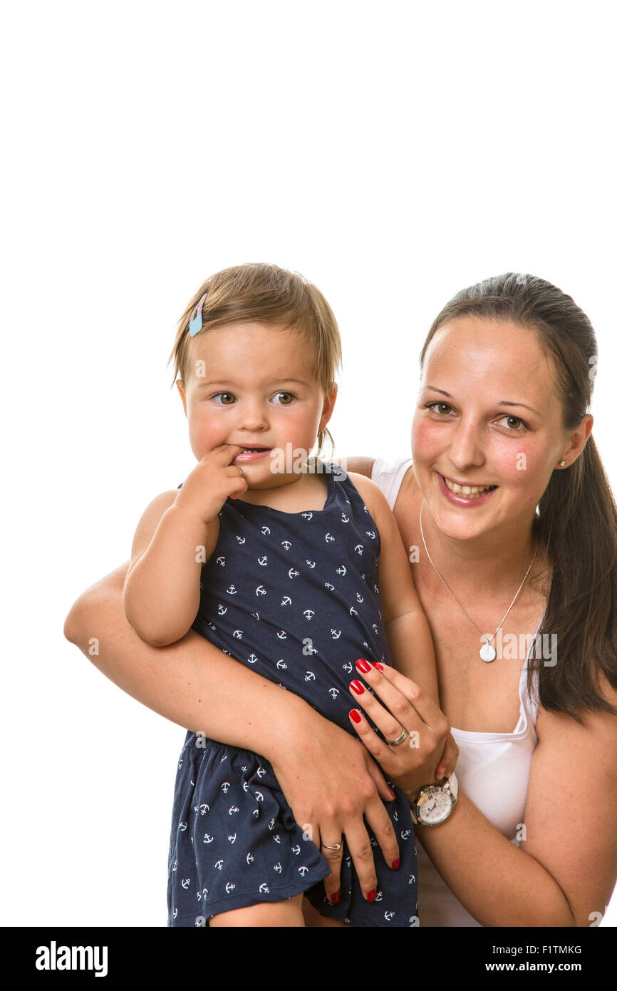 Happy mother with child Stock Photo - Alamy