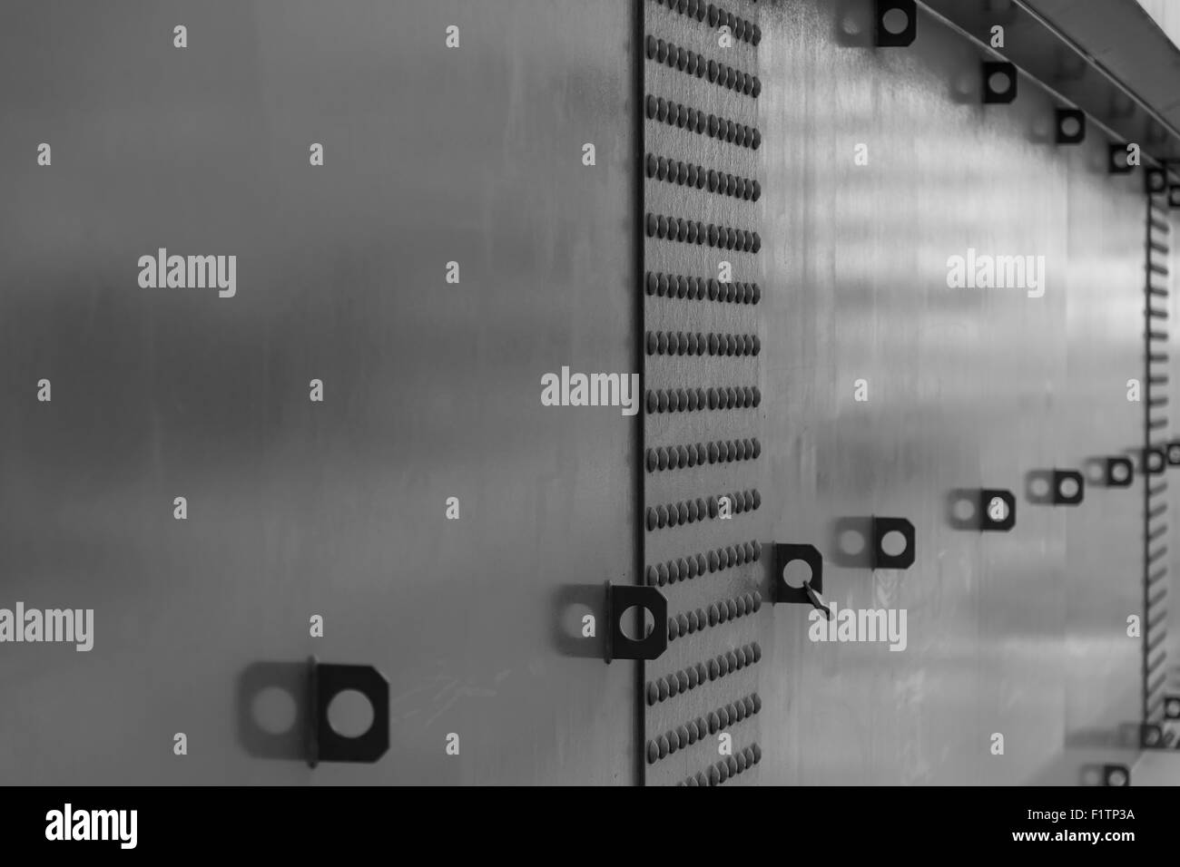 Solid metal bridge Black and White Stock Photos & Images - Alamy