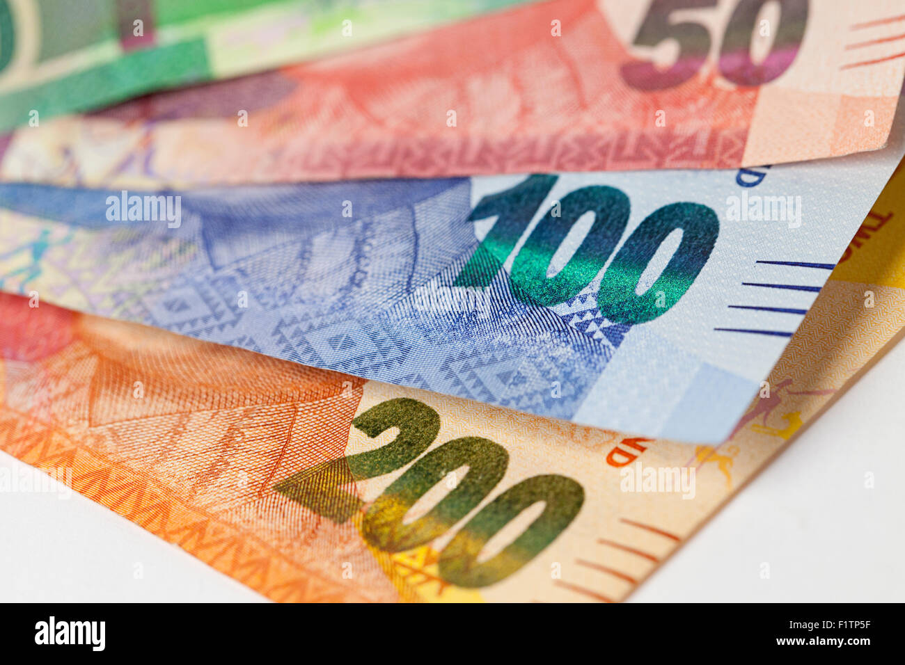 100 rand note hi-res stock photography and images - Alamy