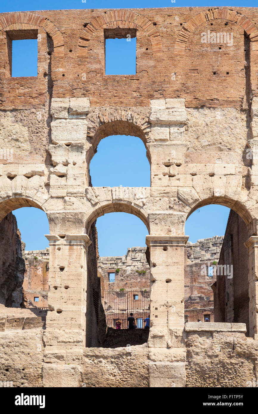 Colosseum close up arches hi-res stock photography and images - Alamy