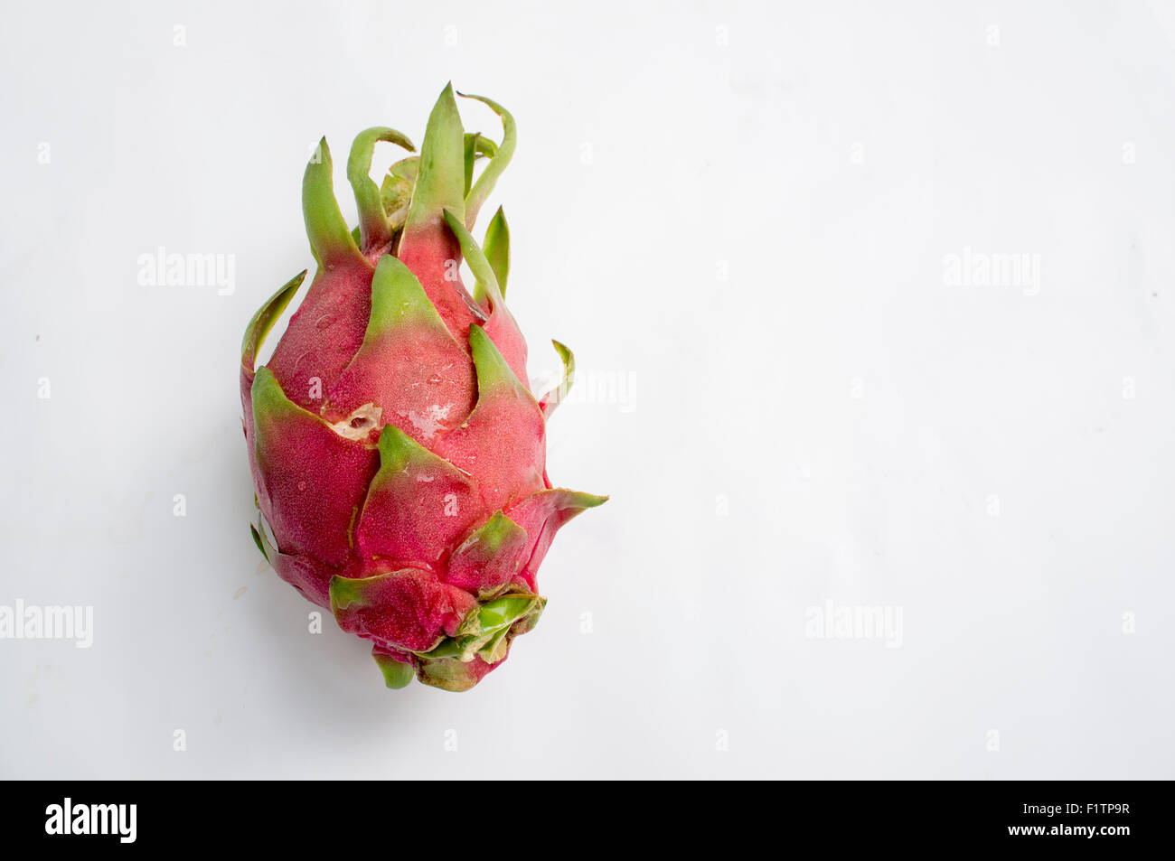 pitaya pitahaya fruit dragon closeup isolated thailand succulent ripe ...