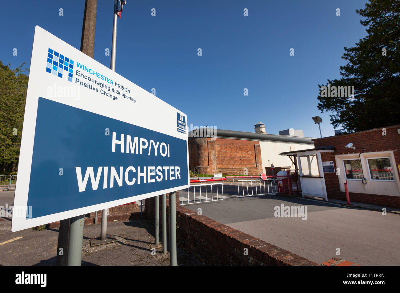 Winchester Prison, Winchester, Hampshire, England, UK Stock Photo - Alamy