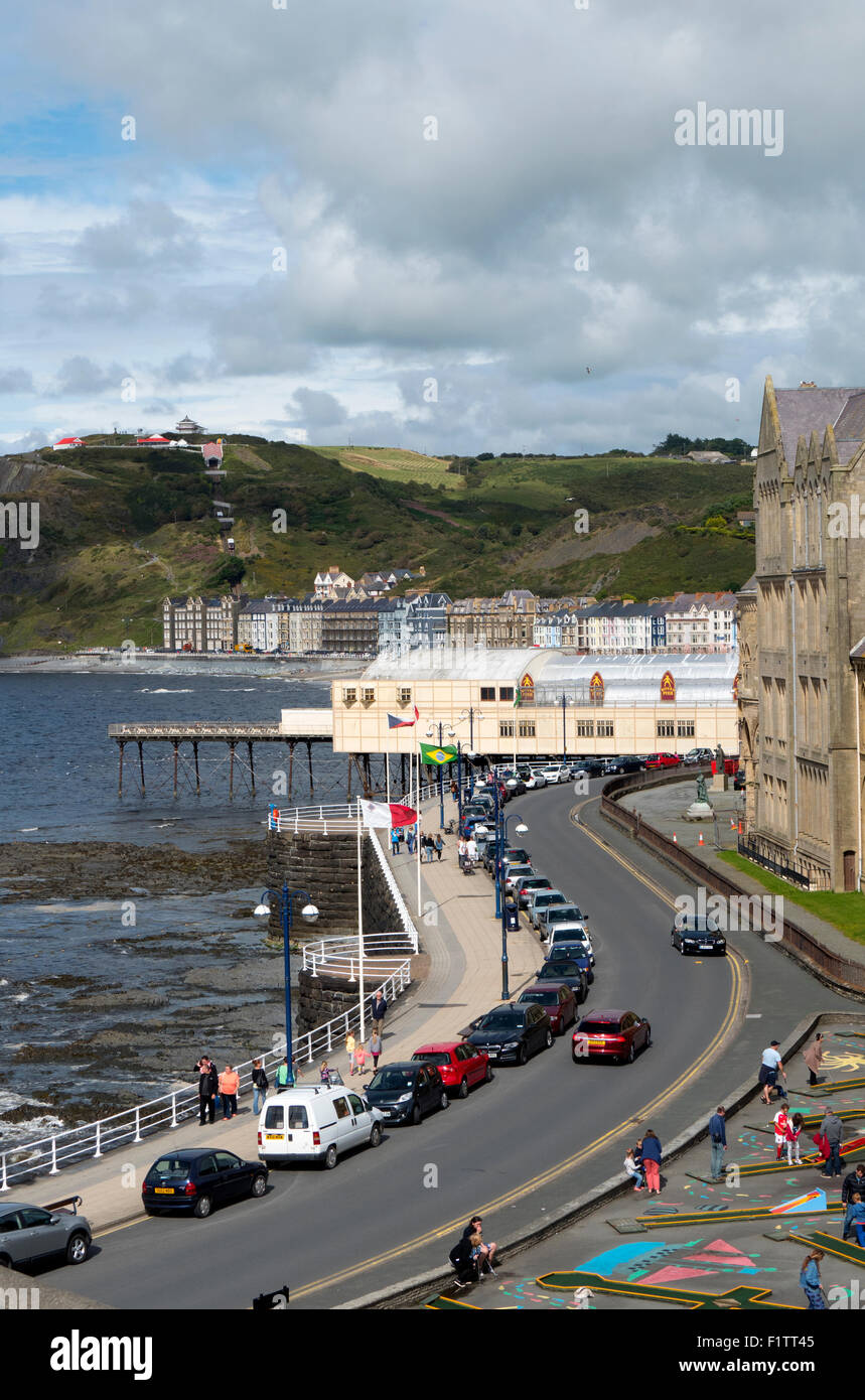 Aberystwyth promenade hi-res stock photography and images - Alamy