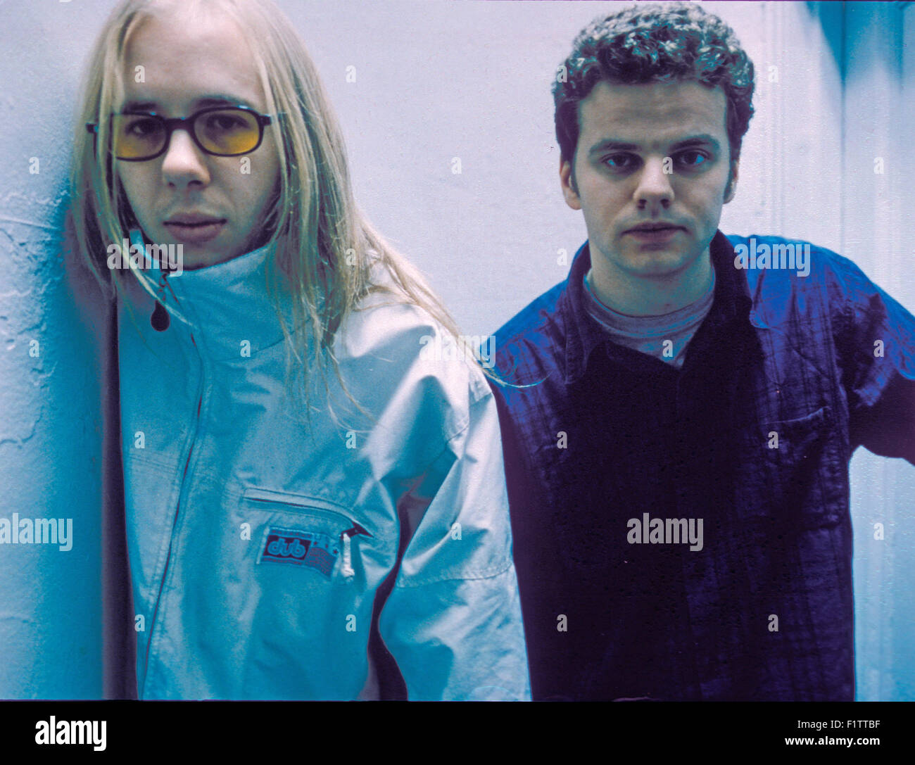 THE CHEMICAL BROTHERS Promotional photo of UK rock duo about 1997 Stock ...