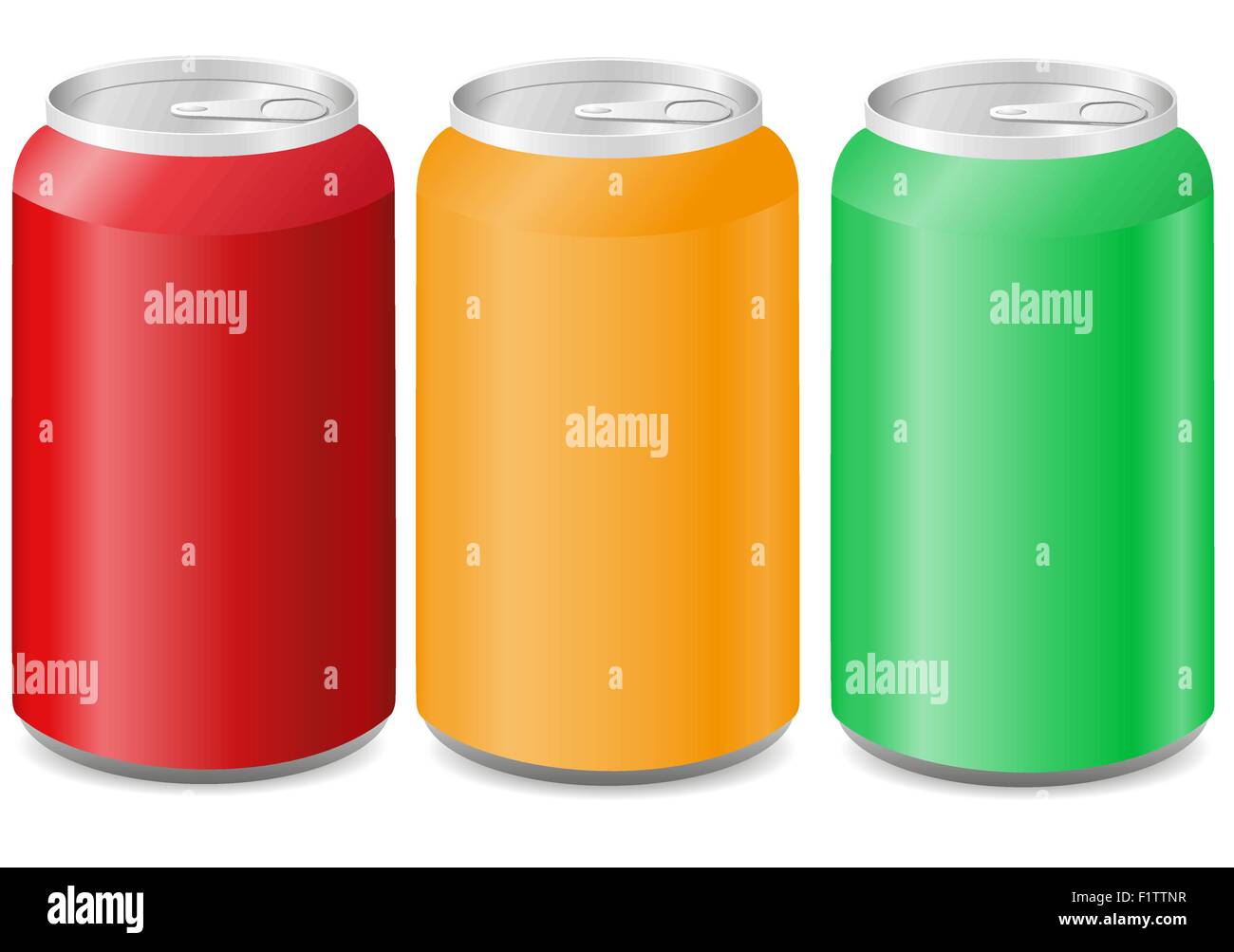 Coloured cans Stock Vector Images - Alamy
