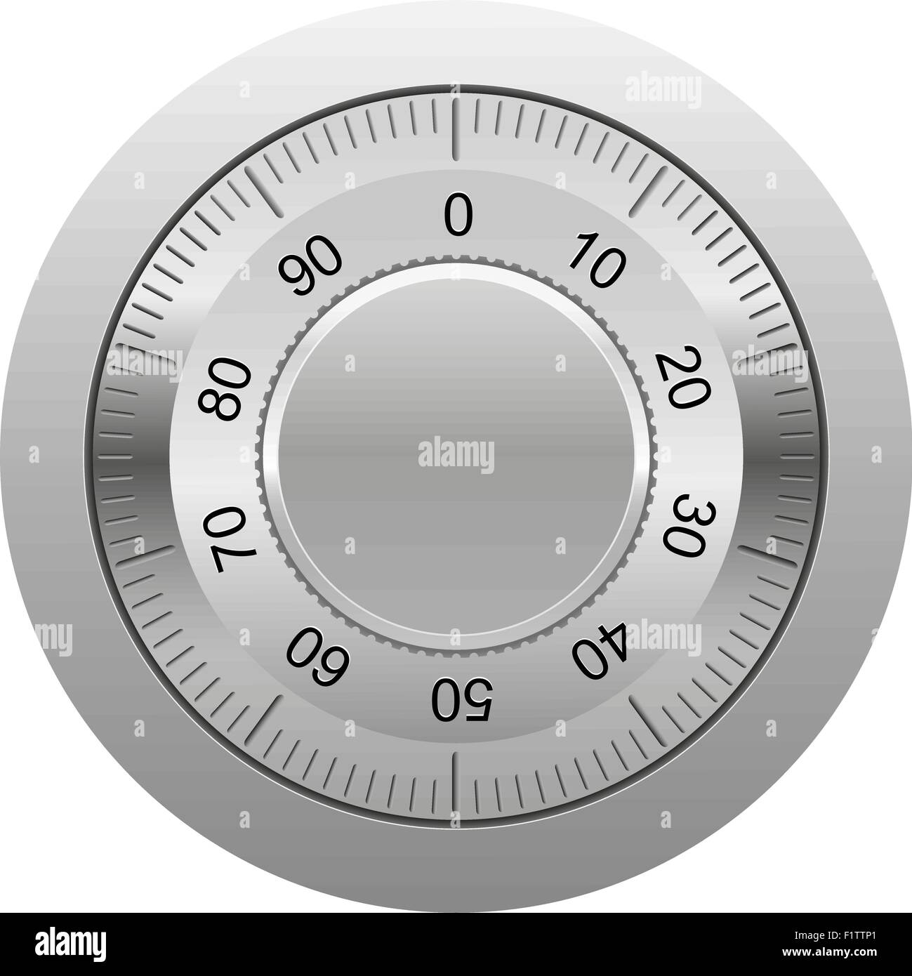 combination lock vector illustration isolated on white background Stock ...