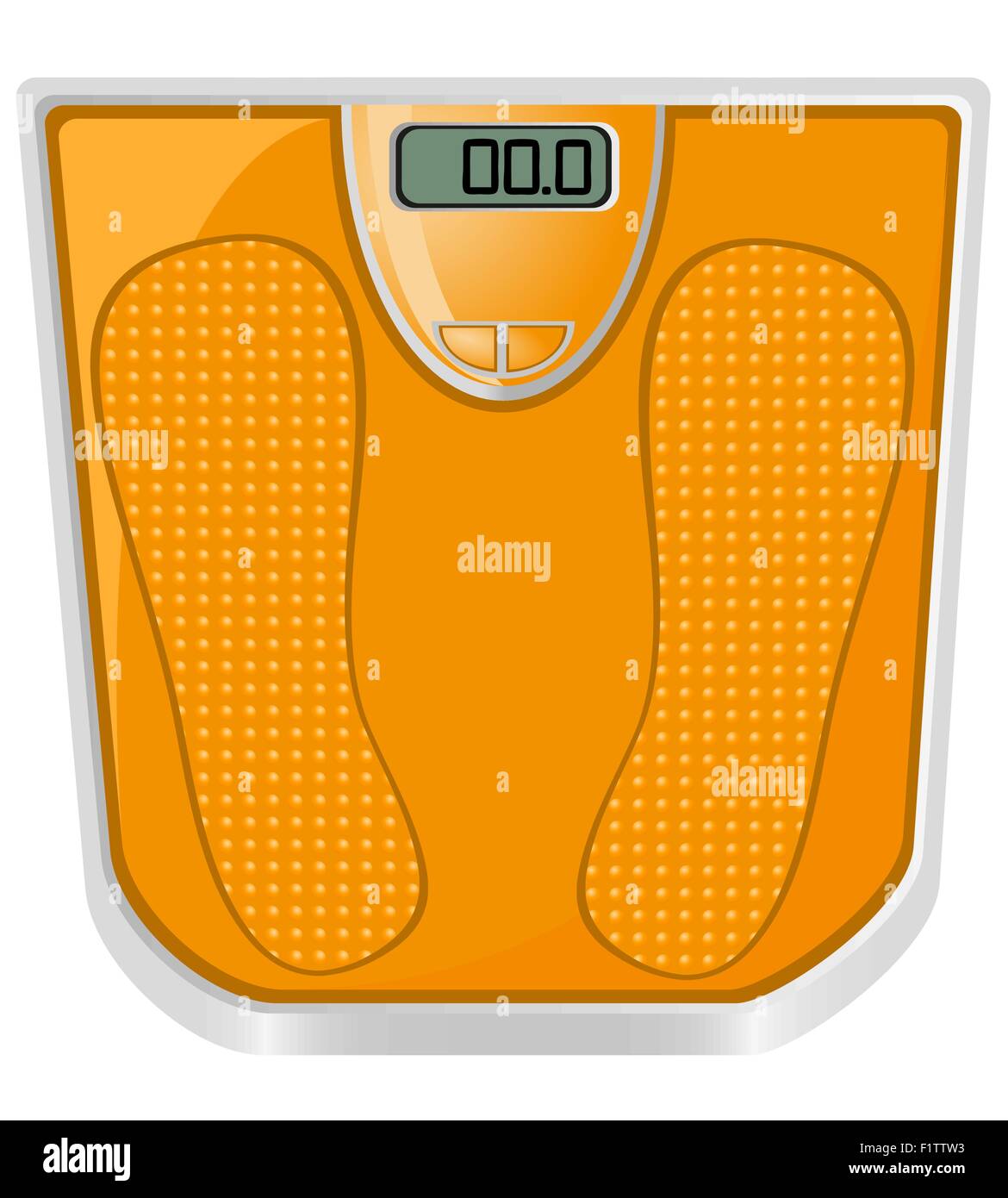 floor scales vector illustration isolated on white background Stock ...