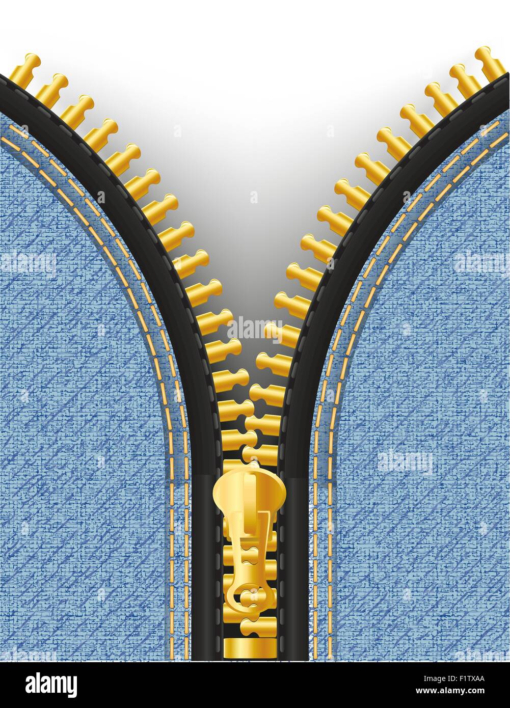 Brass zip Stock Vector Images - Alamy