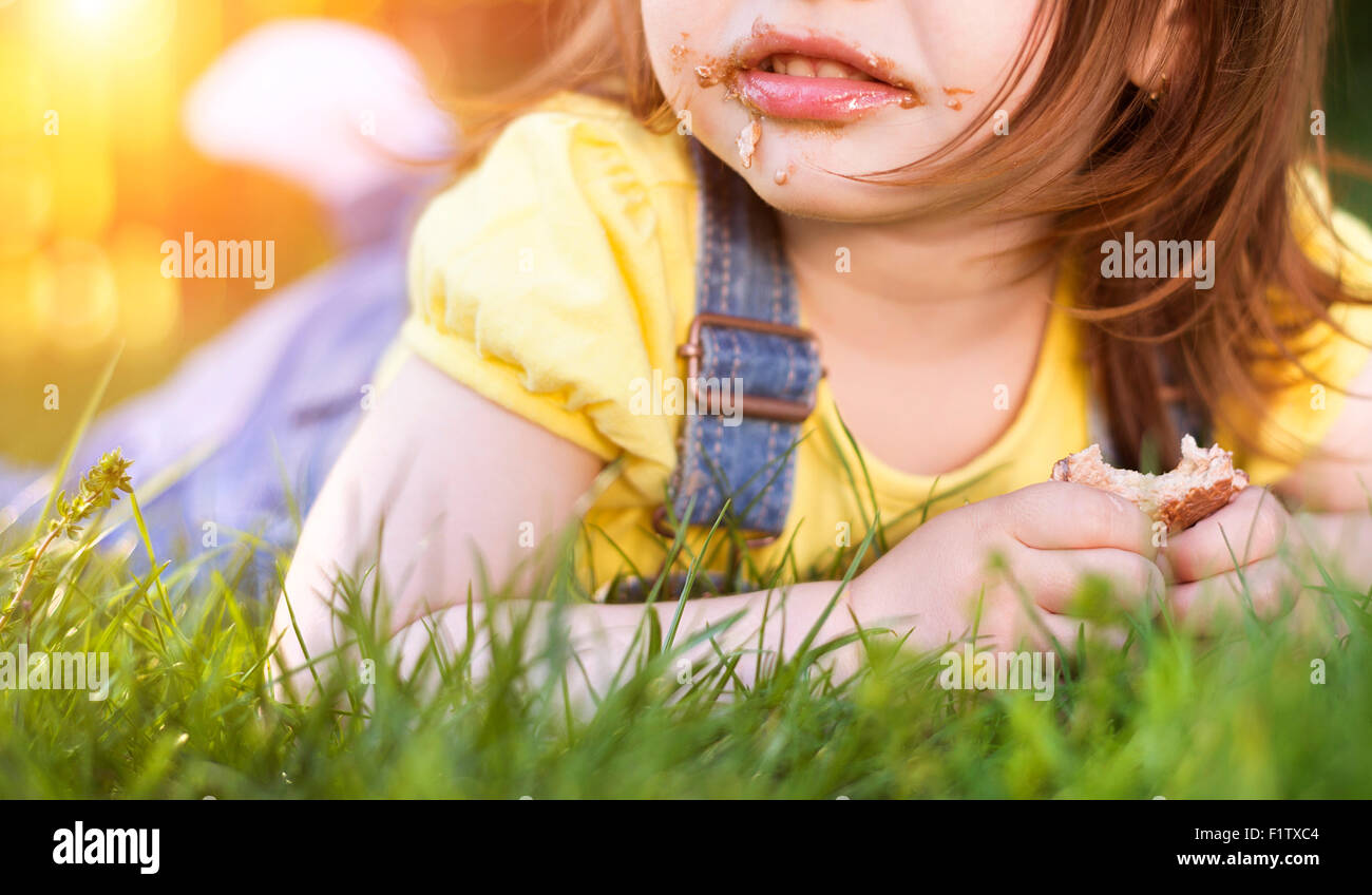 Cute litte girl Stock Photo - Alamy