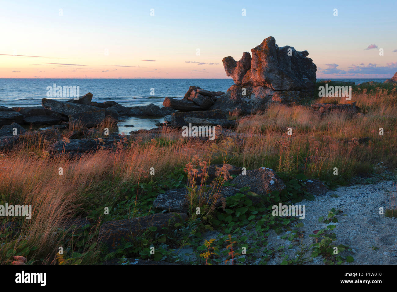 Gotland beaches hi-res stock photography and images - Alamy