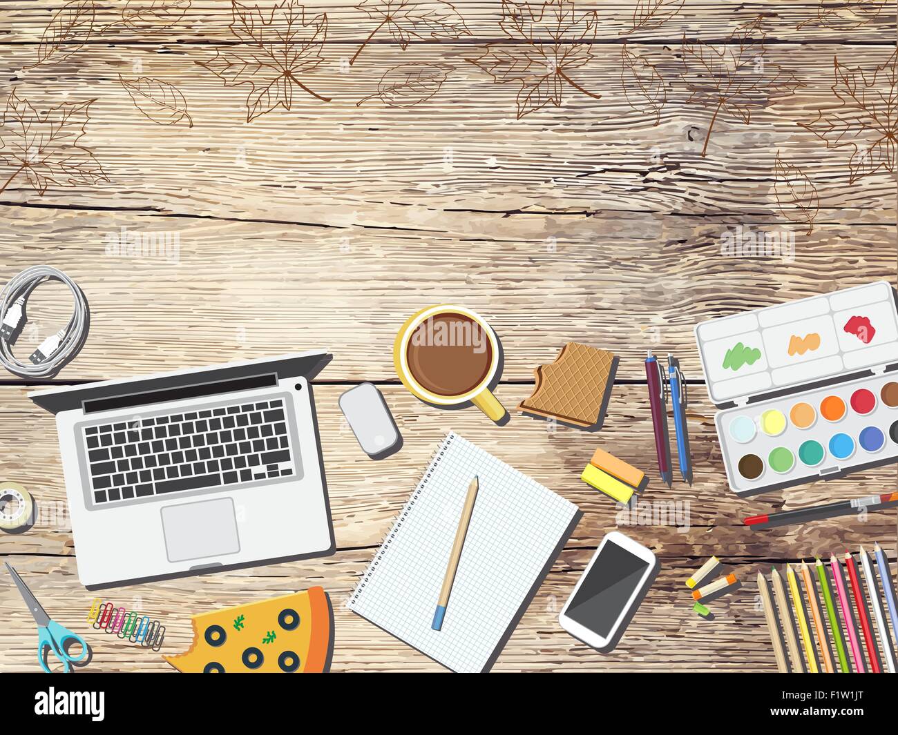 Back to school vector illustration Stock Vector Image & Art - Alamy