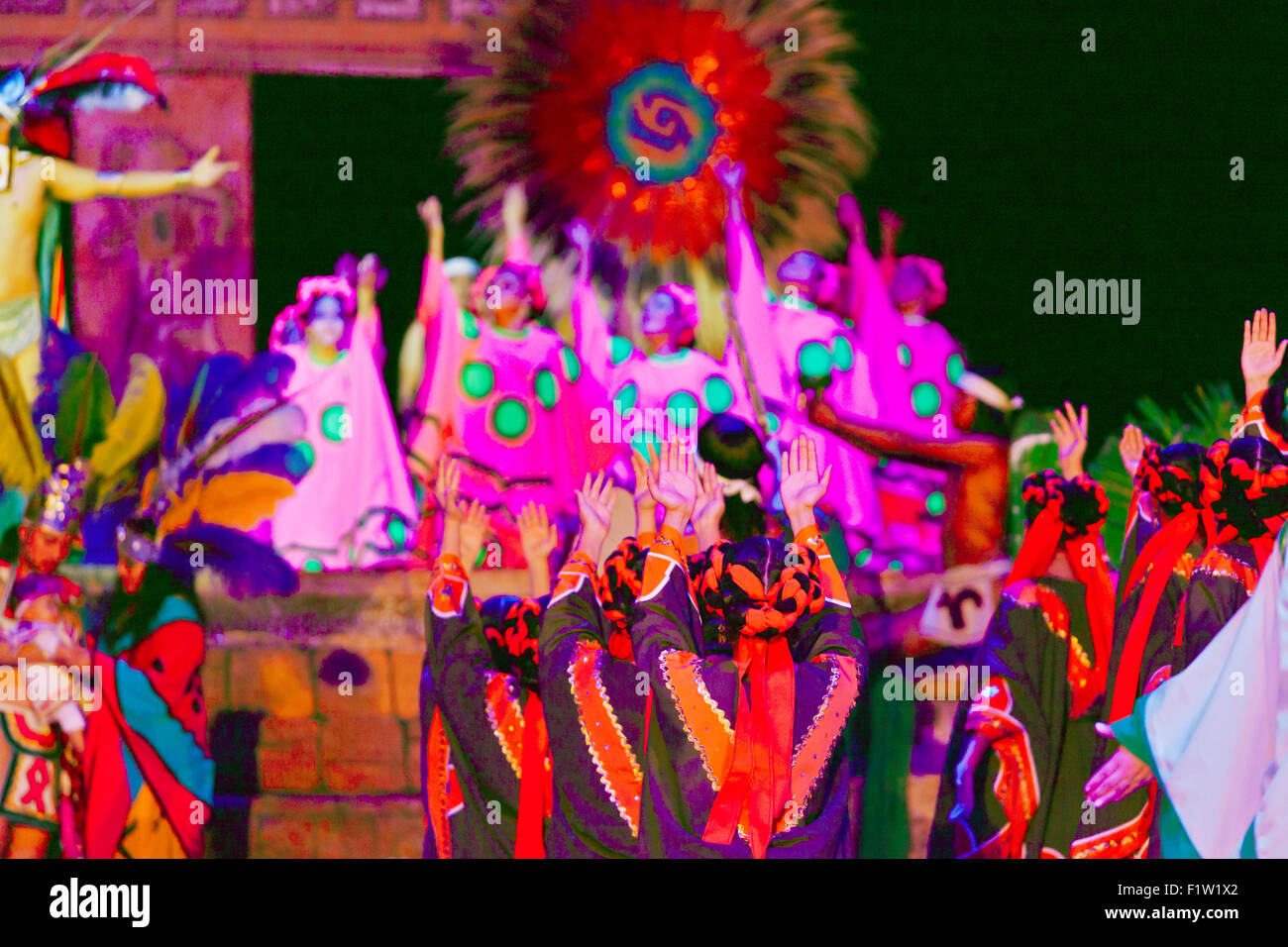 The DANAJI THE LEGEND performance based on Zapotec and Mixtec history ...