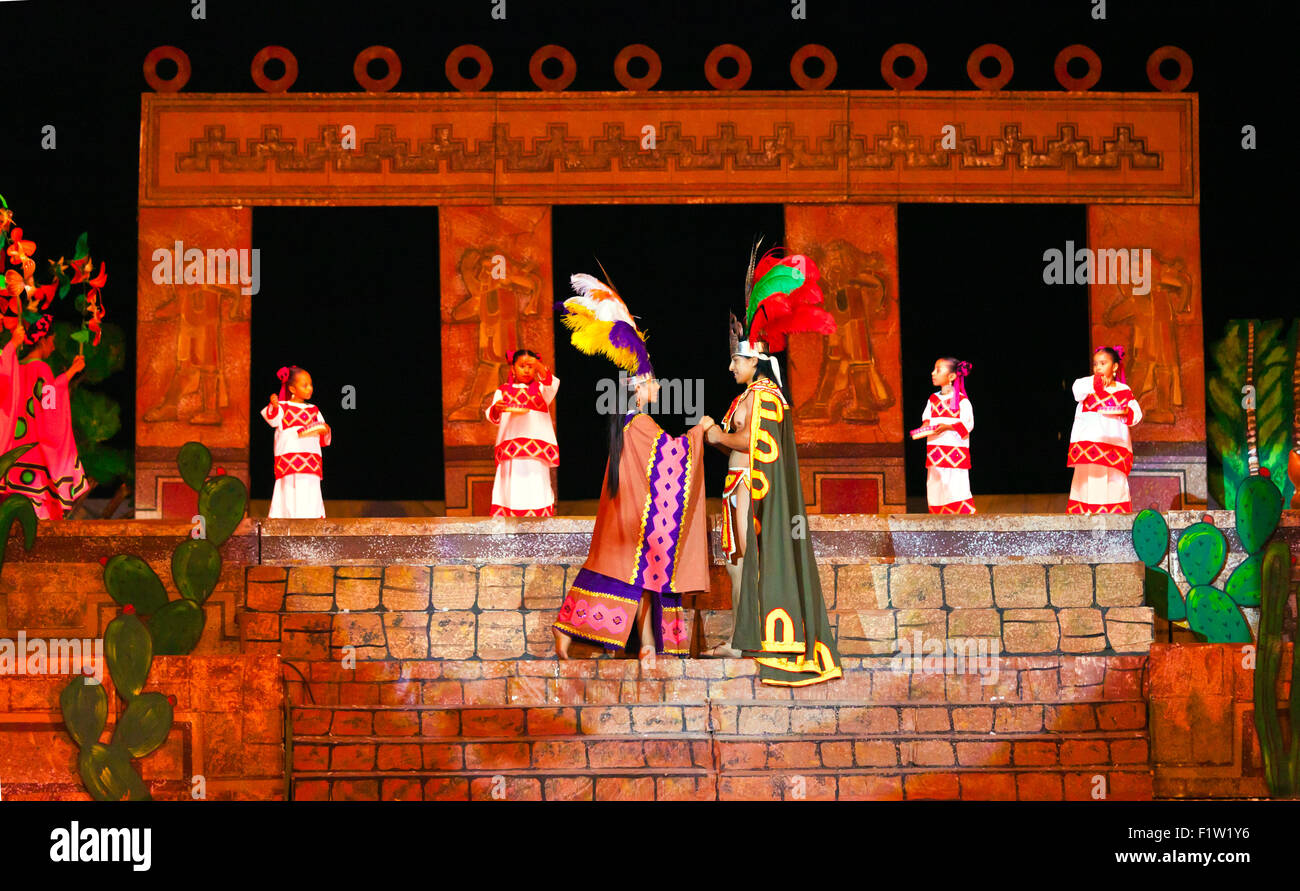 The DANAJI THE LEGEND performance includes dance and theater based on ...