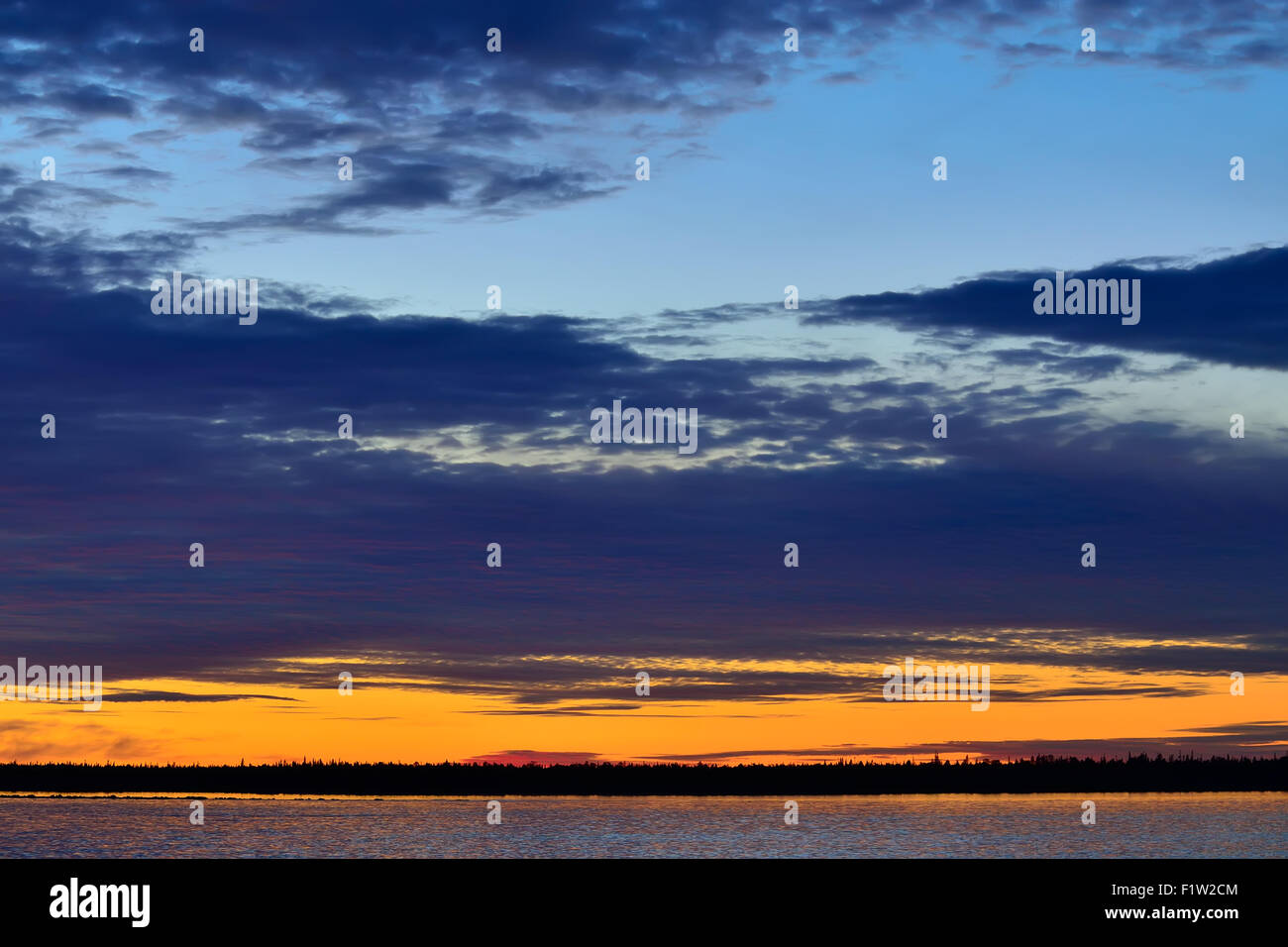 Gentle sunset sky landscape in pastel colours Stock Photo - Alamy