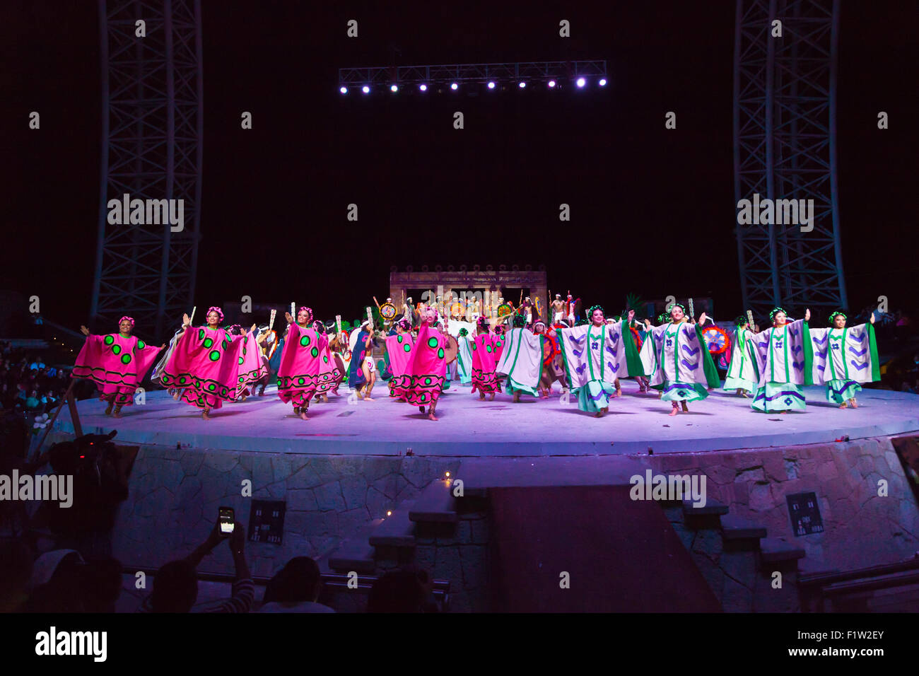 The DANAJI THE LEGEND performance includes dance and theater based on ...