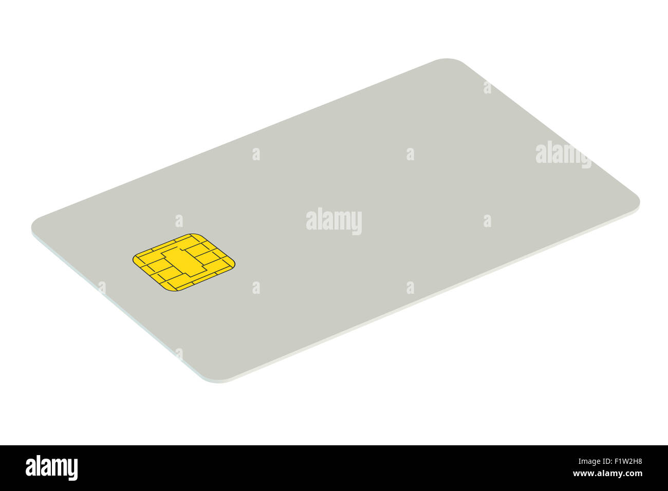 blank credit card isolated on white background Stock Photo - Alamy