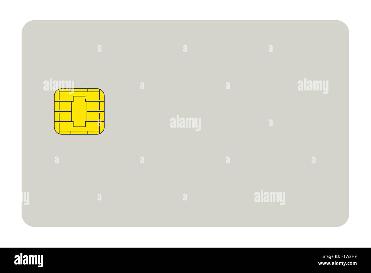 blank credit card isolated on white background Stock Photo - Alamy