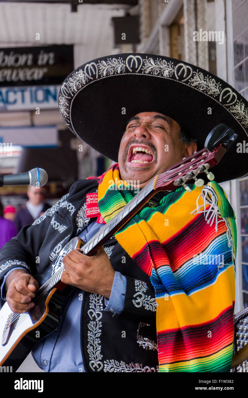Mexican street performer hi-res stock photography and images - Alamy
