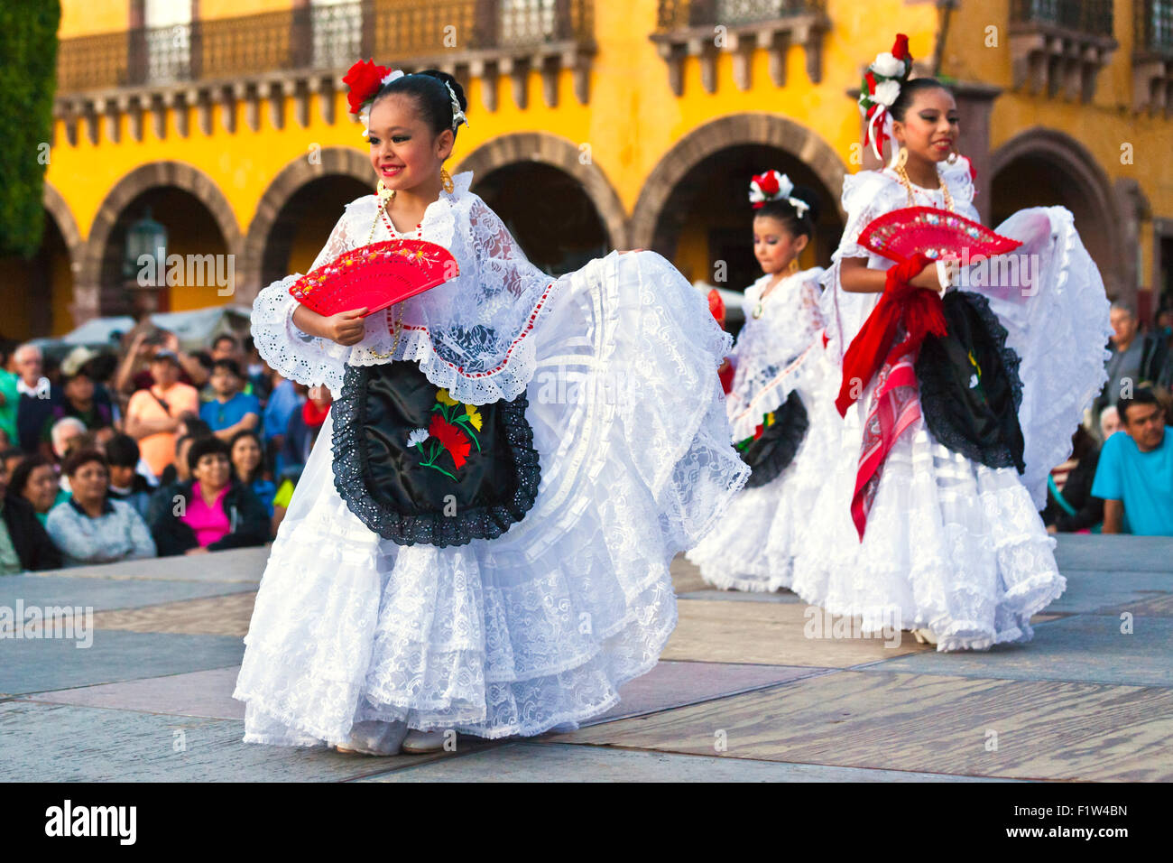 DANCERS perform in the Jardin or Central Square during the annual FOLK ...