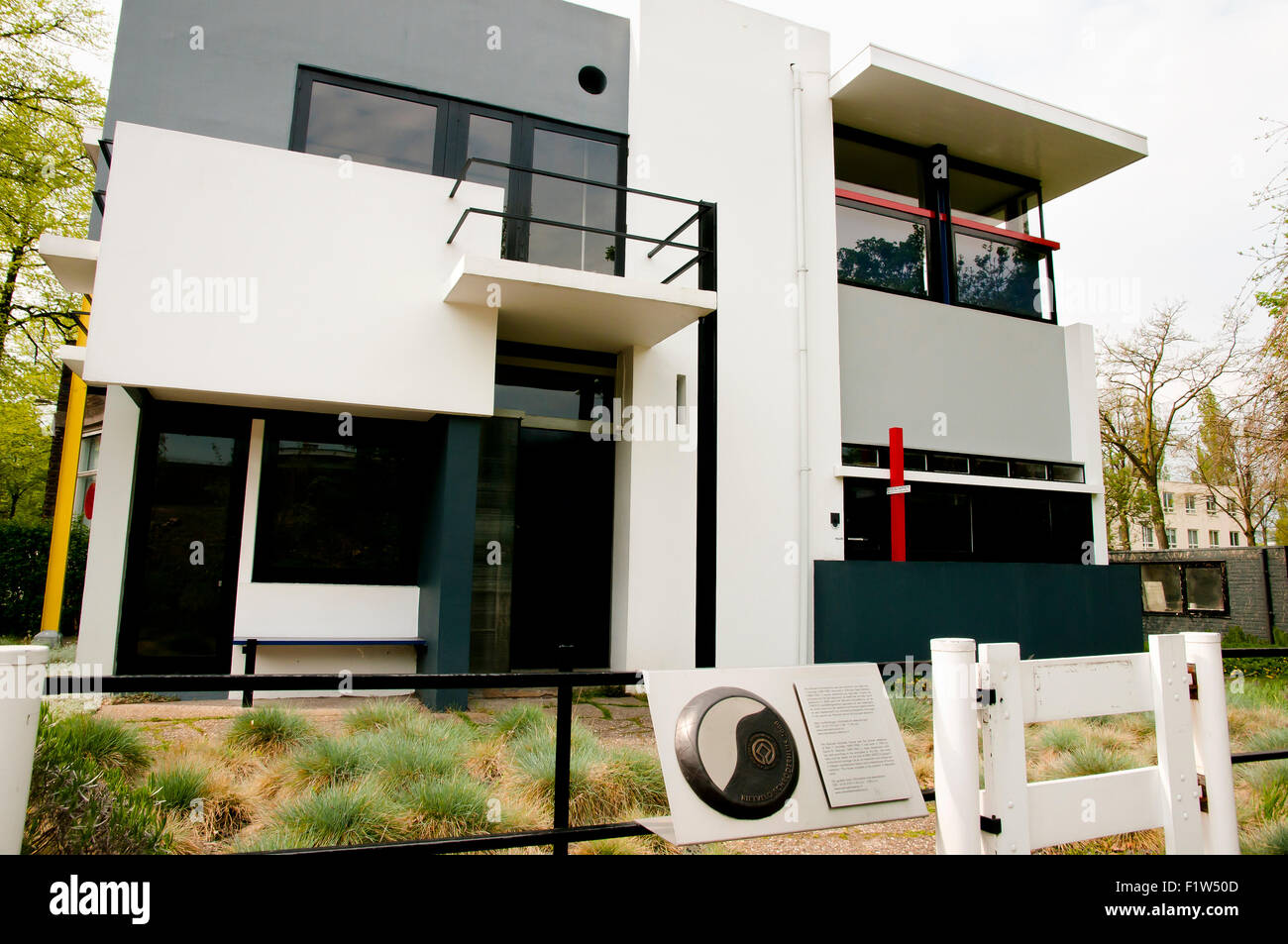 Schroder House Front Elevation