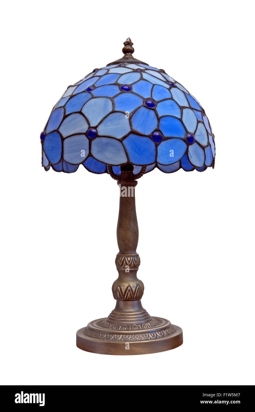 Vintage retro table lamp Cut Out Stock Images & Pictures - Alamy