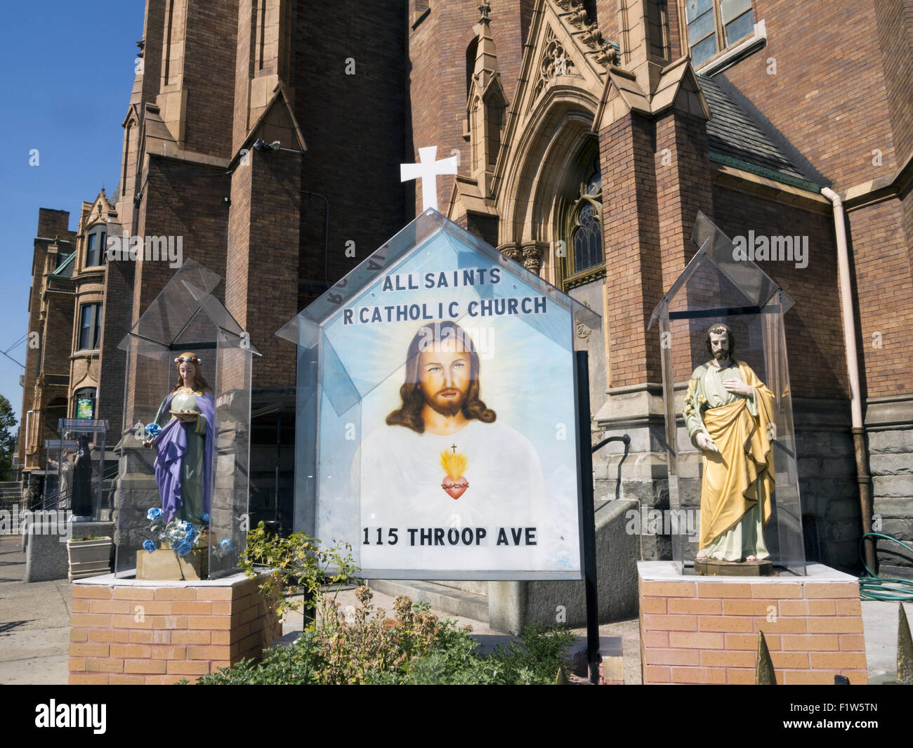 All Saints Roman Catholic Church in the Williamsburg section of ...