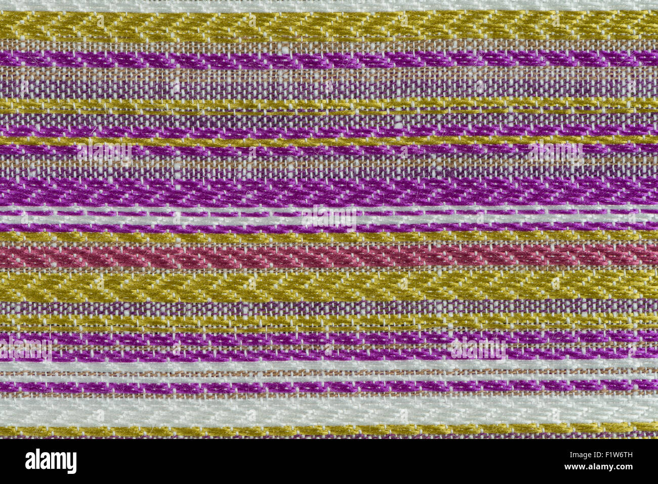Closeup detail of multi color fabric texture samples Stock Photo - Alamy