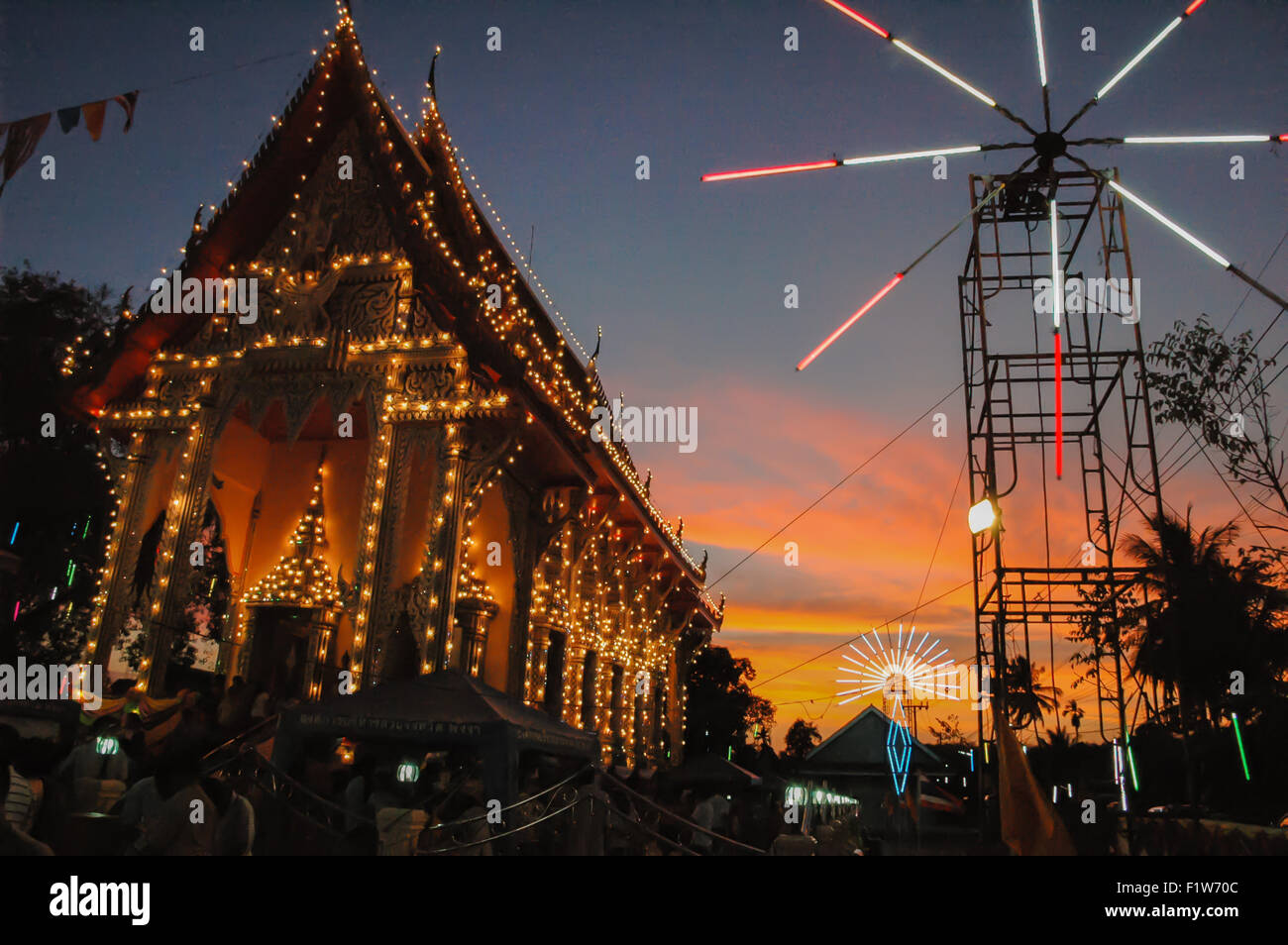 Temple Fair is an annual tradition Credit: Sujadn Pochanakit/Alamy Live ...