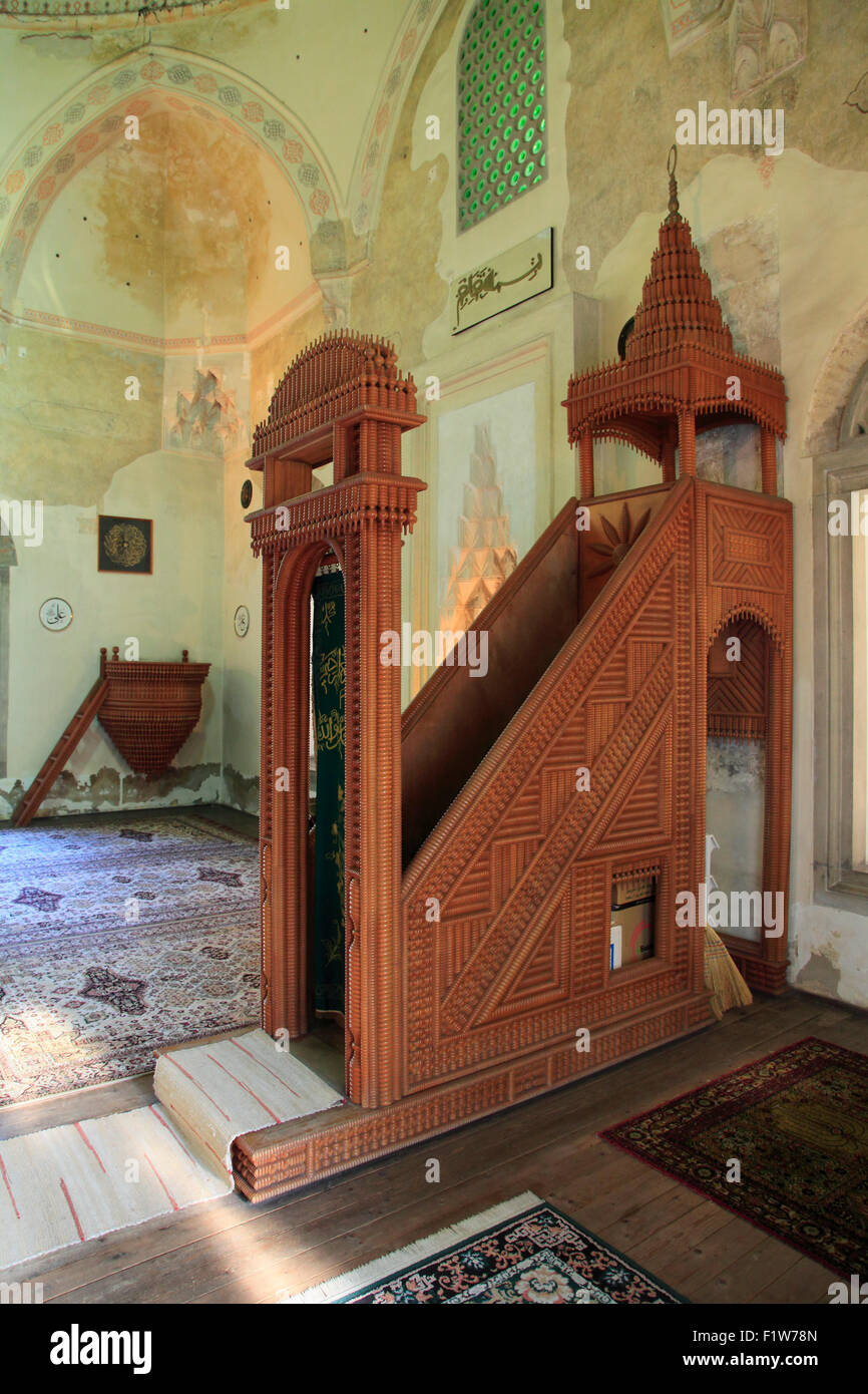 Hungary Pécs Jakovali Hassan Pasha Mosque interior Stock Photo - Alamy