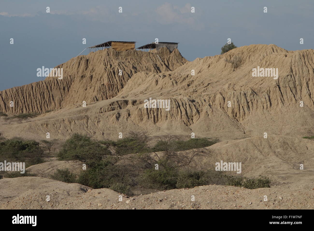 The pre-Hispanic archaeological site of Tucume, near Chiclayo, Peru ...