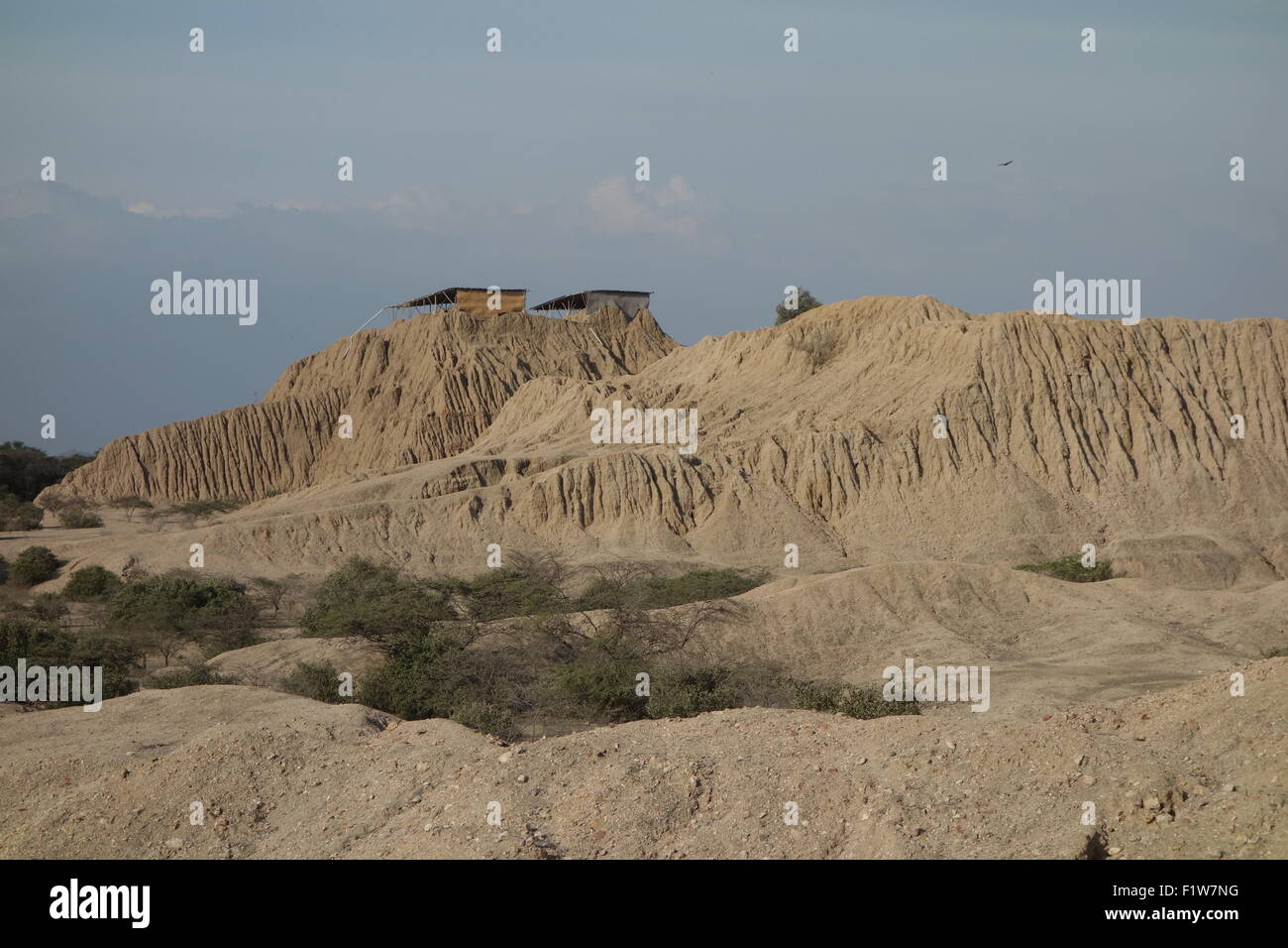 The pre-Hispanic archaeological site of Tucume, near Chiclayo, Peru ...