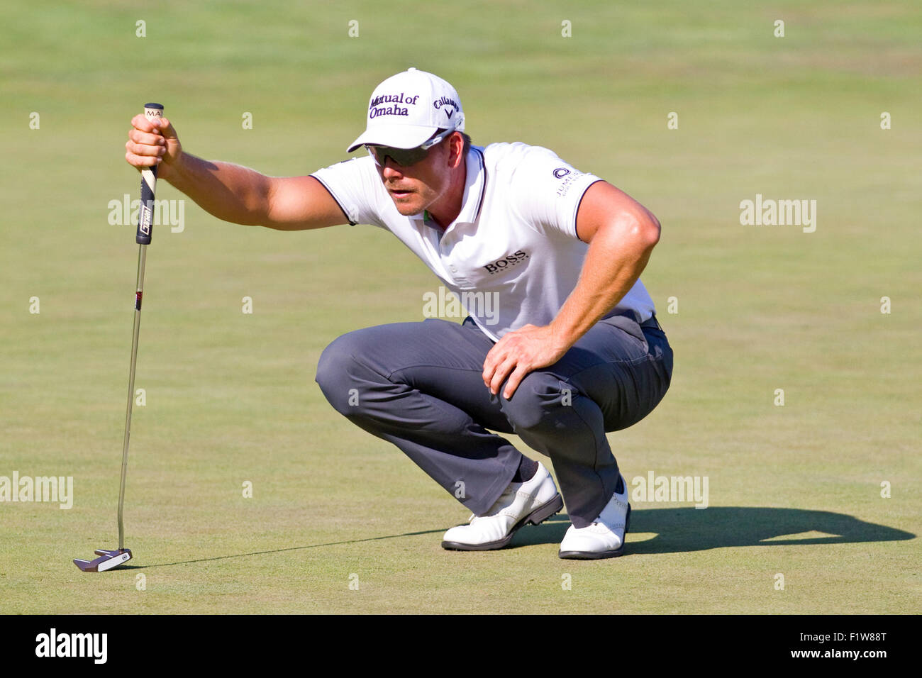 Norton, Massachusetts, USA. 7th Sep, 2015. Henrik Stenson at the 9th ...