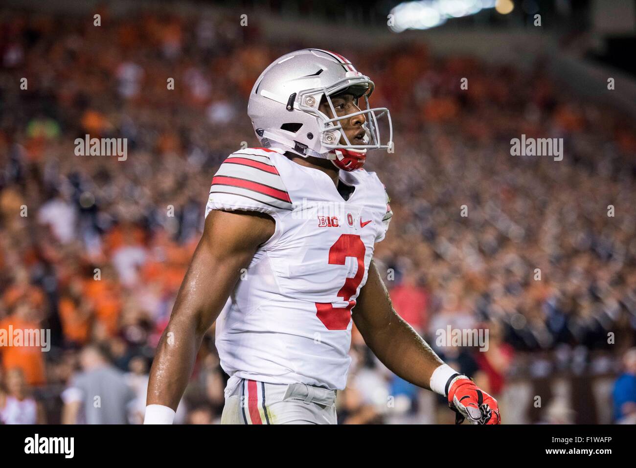 Ohio State wide receiver Michael Thomas (3) during the NCAA college ...