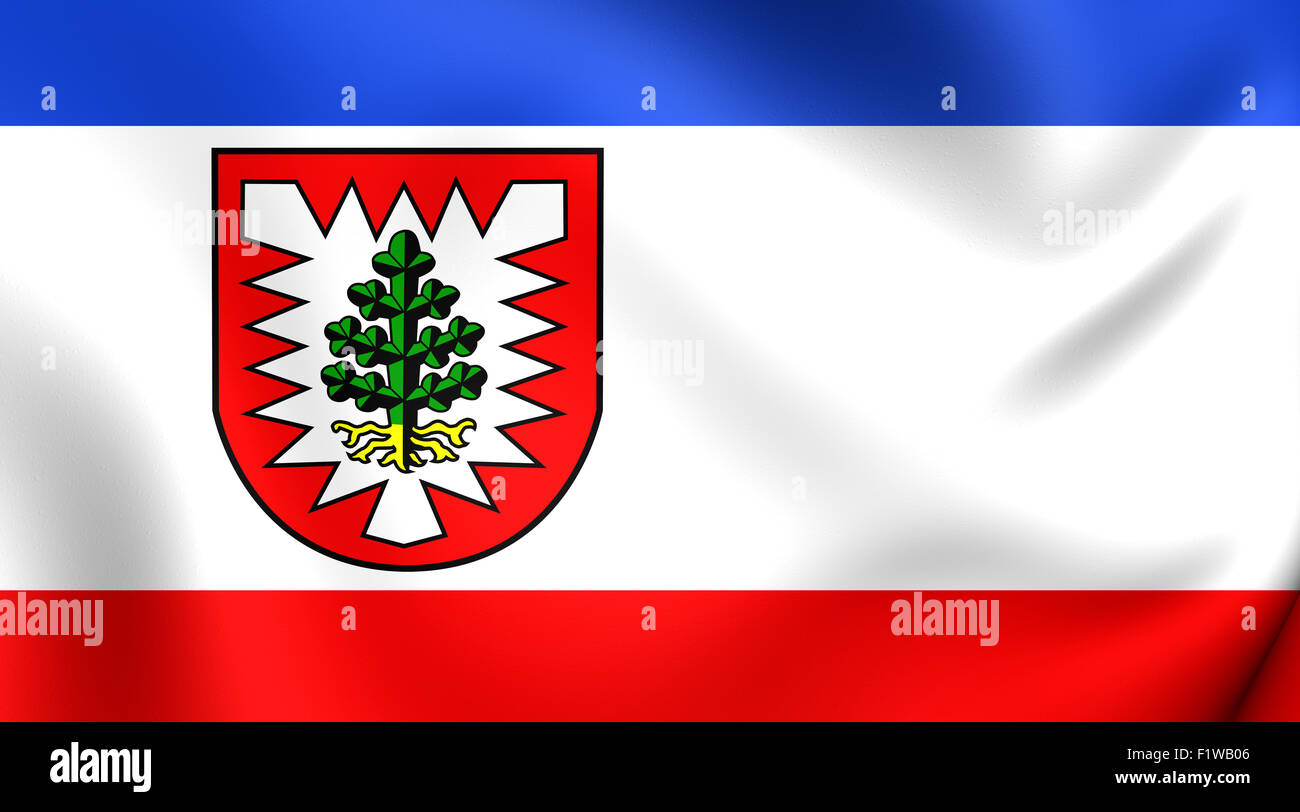 3d flag of the pinneberg hi-res stock photography and images - Alamy