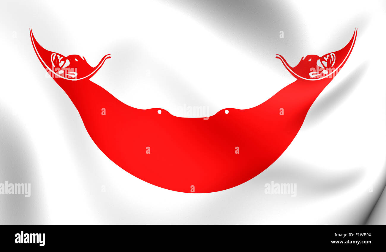 Flag of Easter Island. Close Up Stock Photo - Alamy