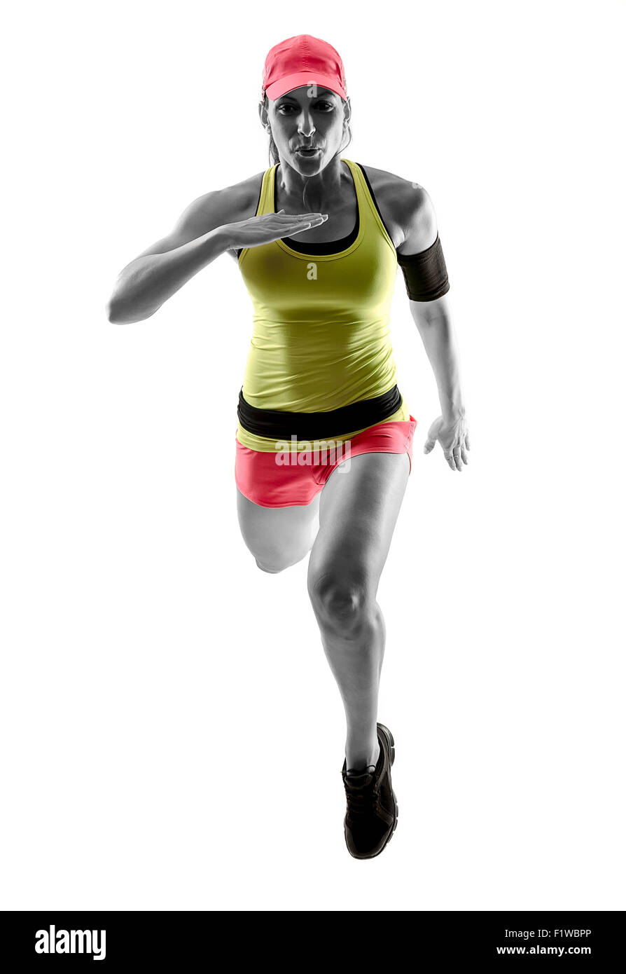 Womans action hi-res stock photography and images - Alamy