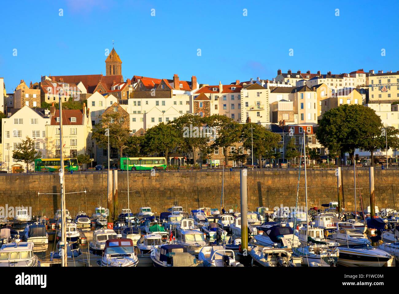 St. Peter Port Harbour, Guernsey, Channel Islands Stock Photo - Alamy