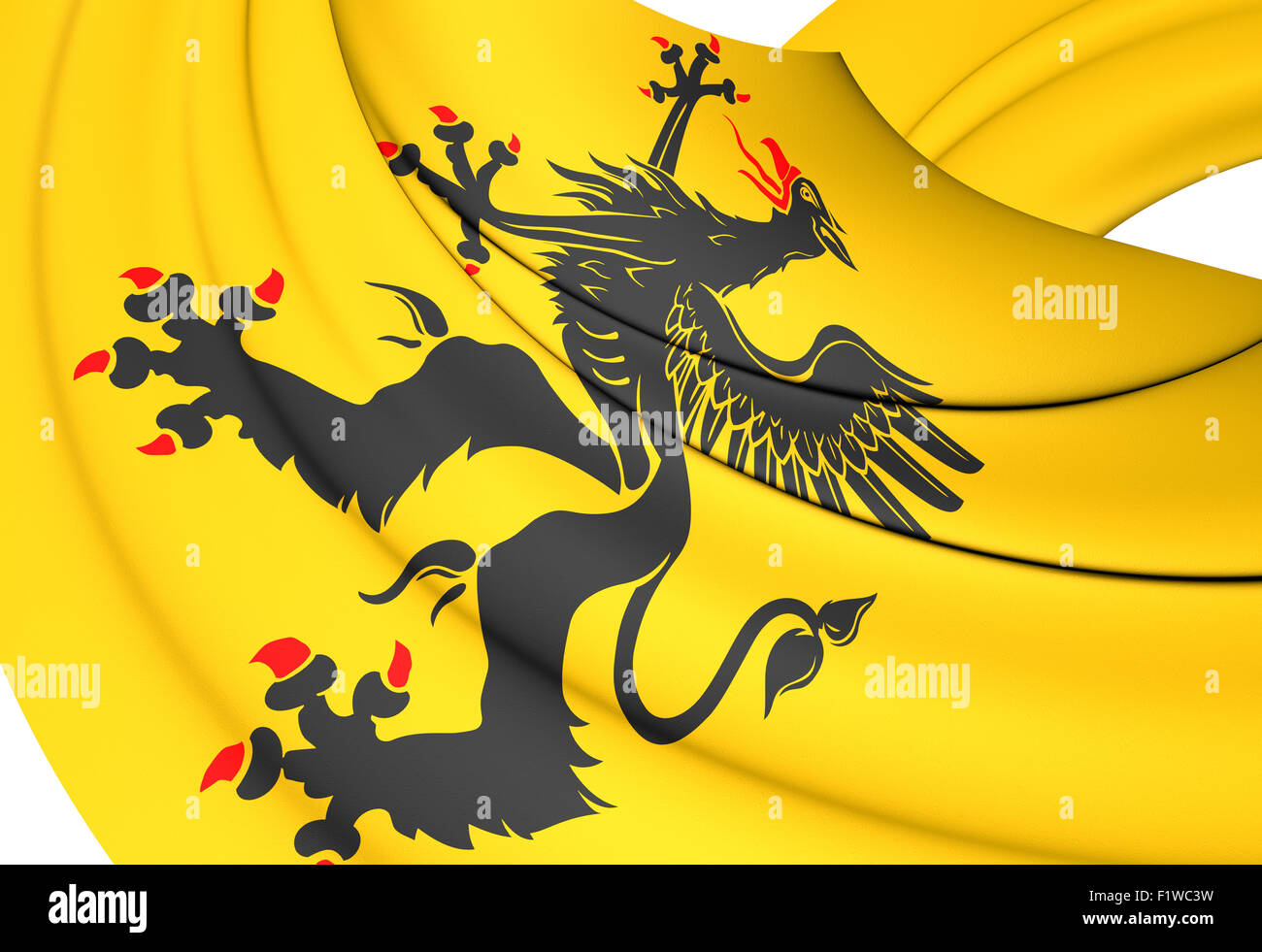 Flag of sodermanland county hi-res stock photography and images - Alamy