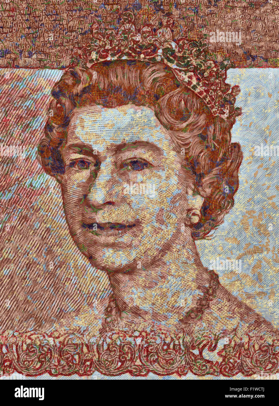 Queen elizabeth 1952 color hi-res stock photography and images - Alamy