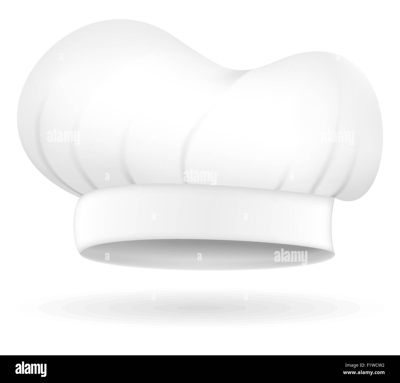 chef hat vector illustration isolated on white background Stock Vector ...