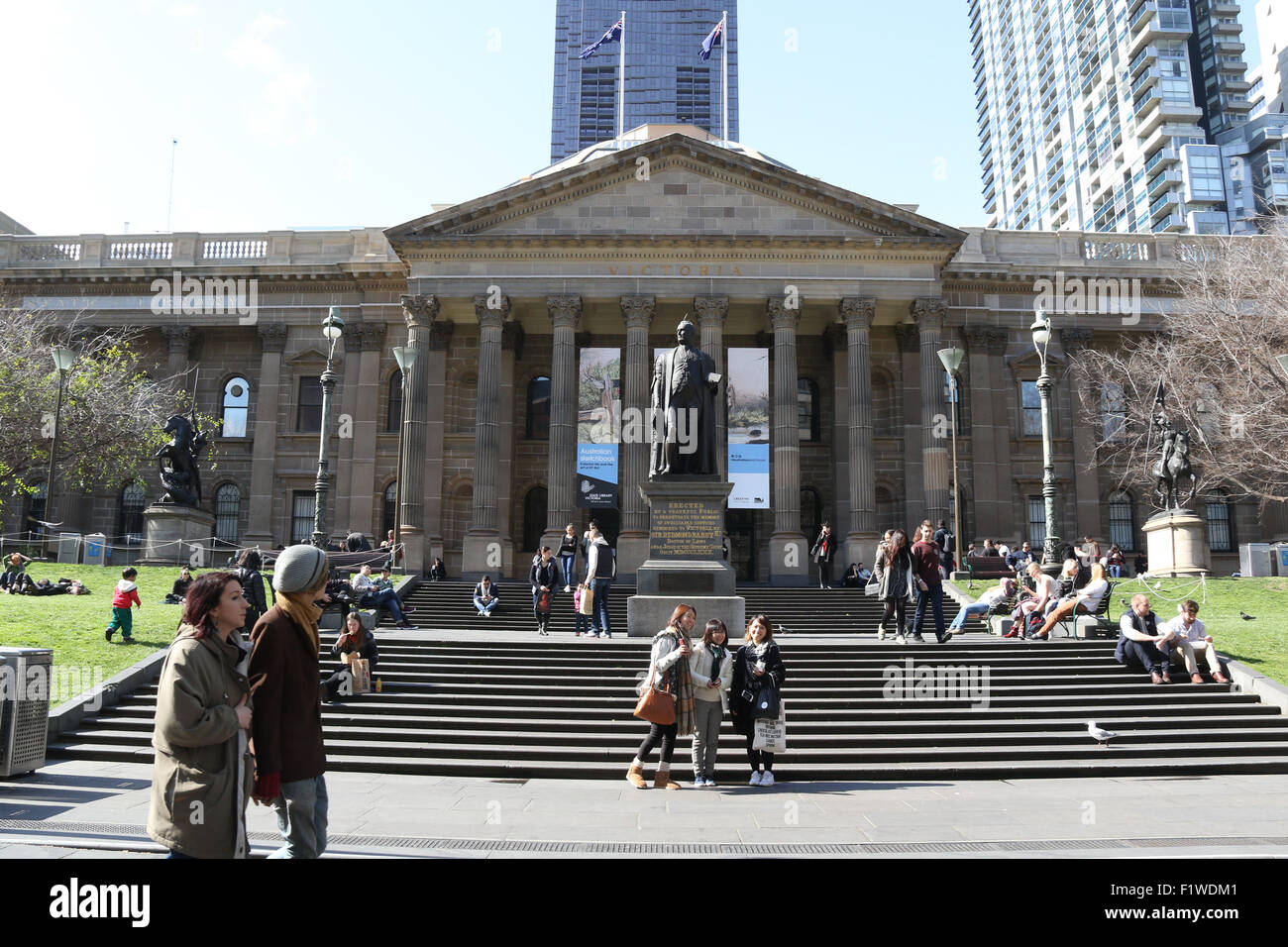 The State Library of Victoria in Melbourne Stock Photo - Alamy