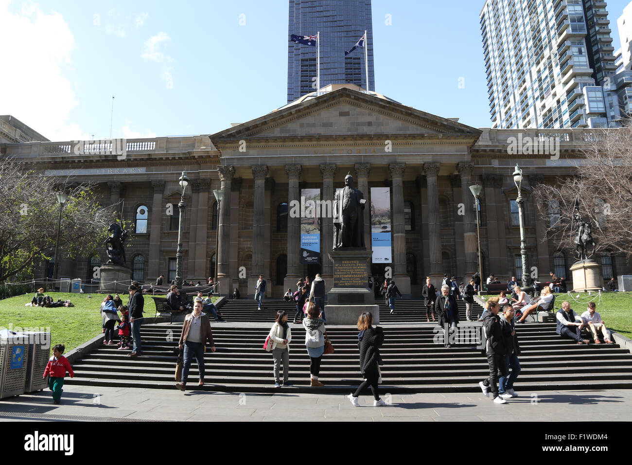 The State Library of Victoria in Melbourne Stock Photo - Alamy