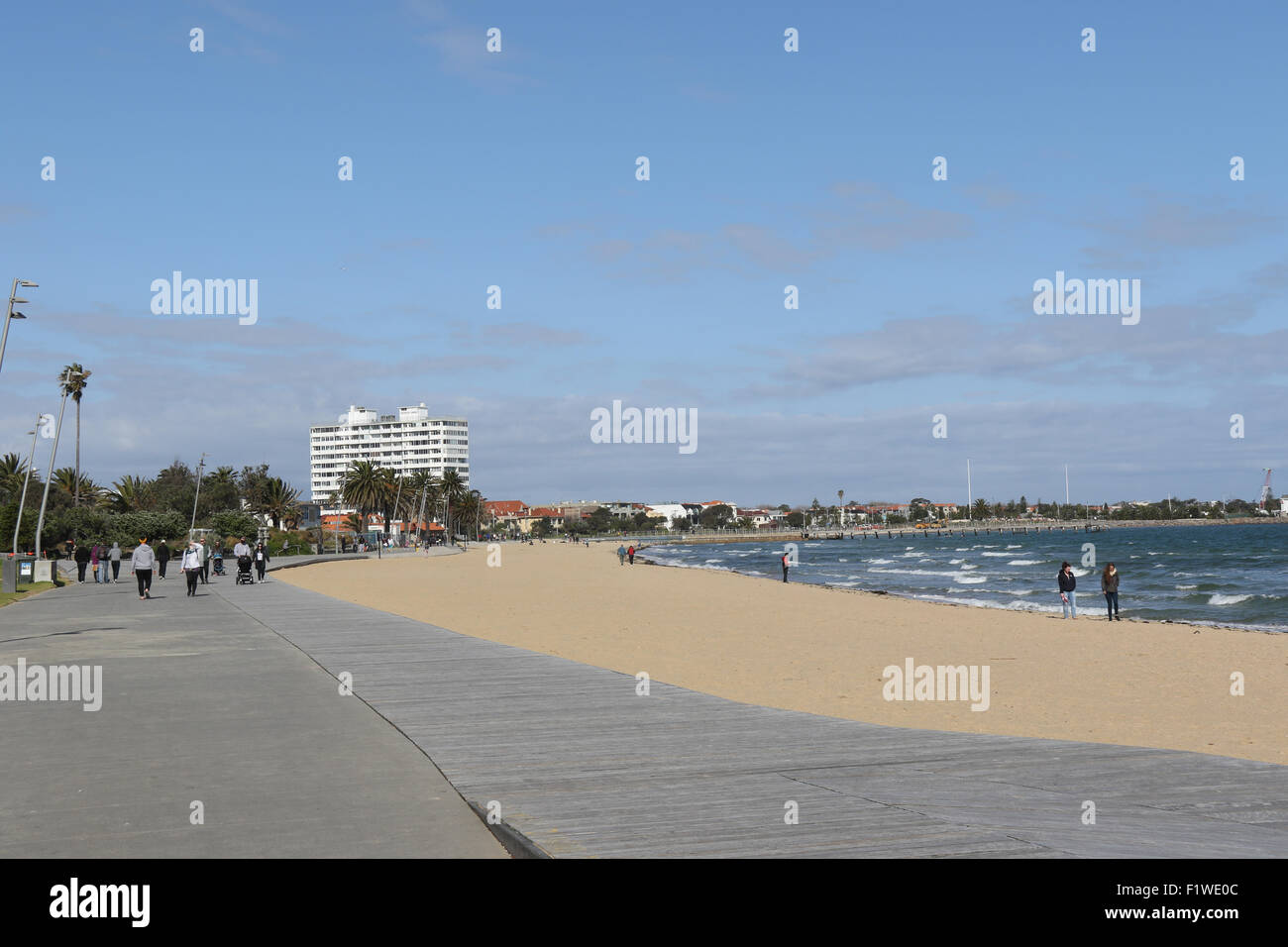 St kilda beach hi-res stock photography and images - Alamy