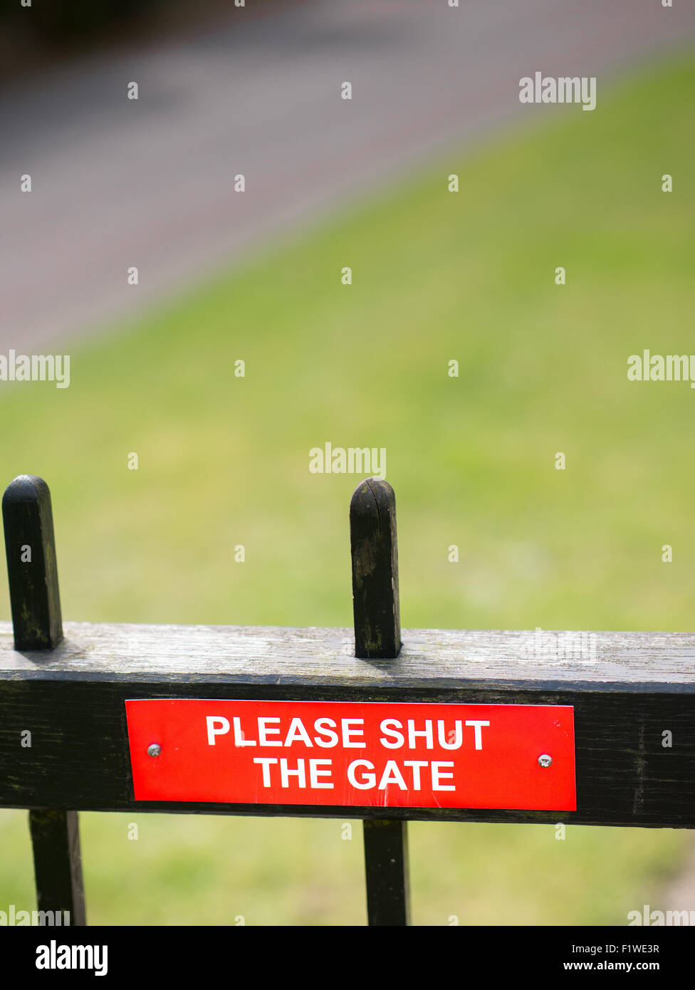 Polite notice hi-res stock photography and images - Alamy