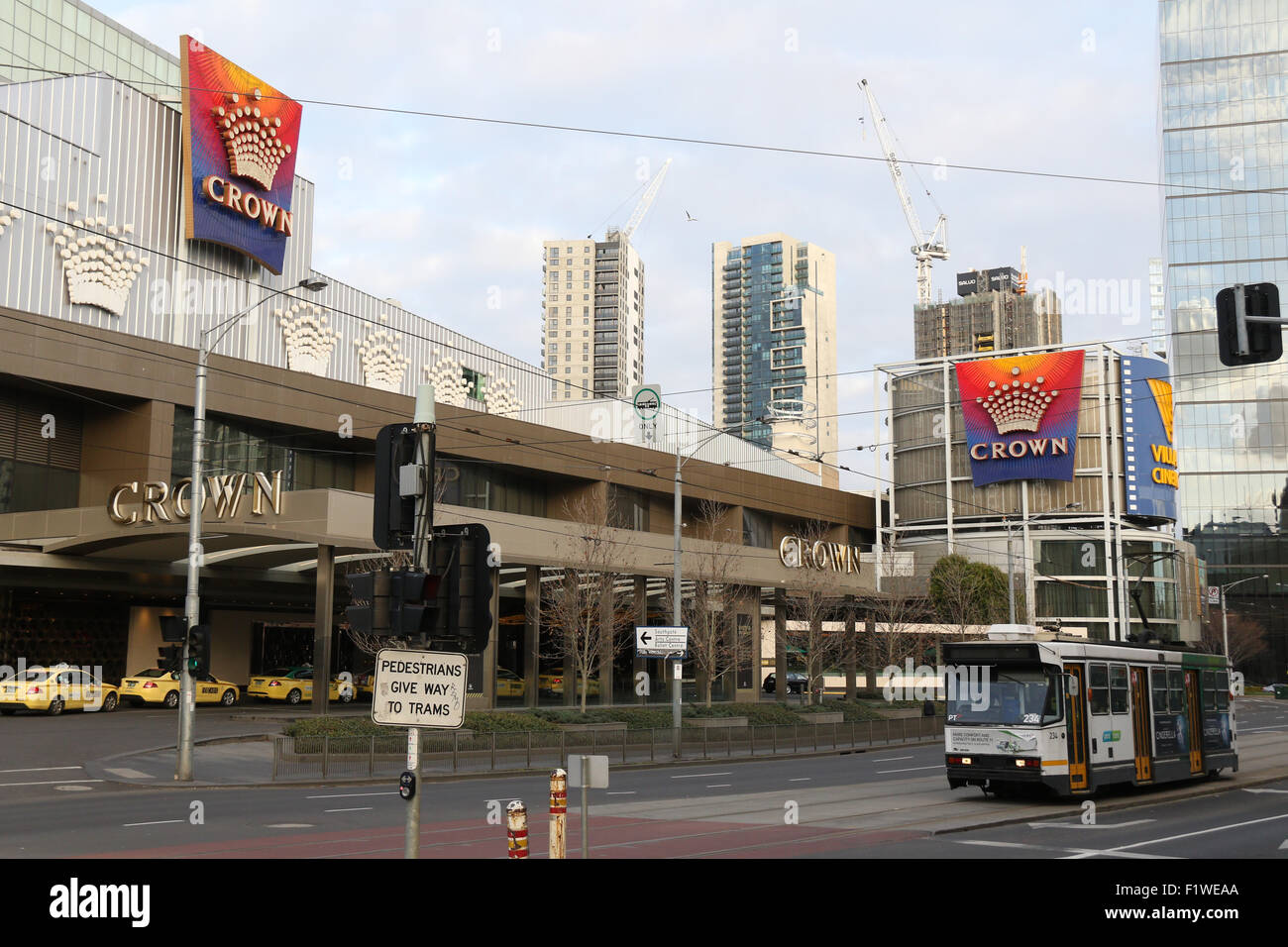 Melbourne crown entertainment complex hi-res stock photography and ...