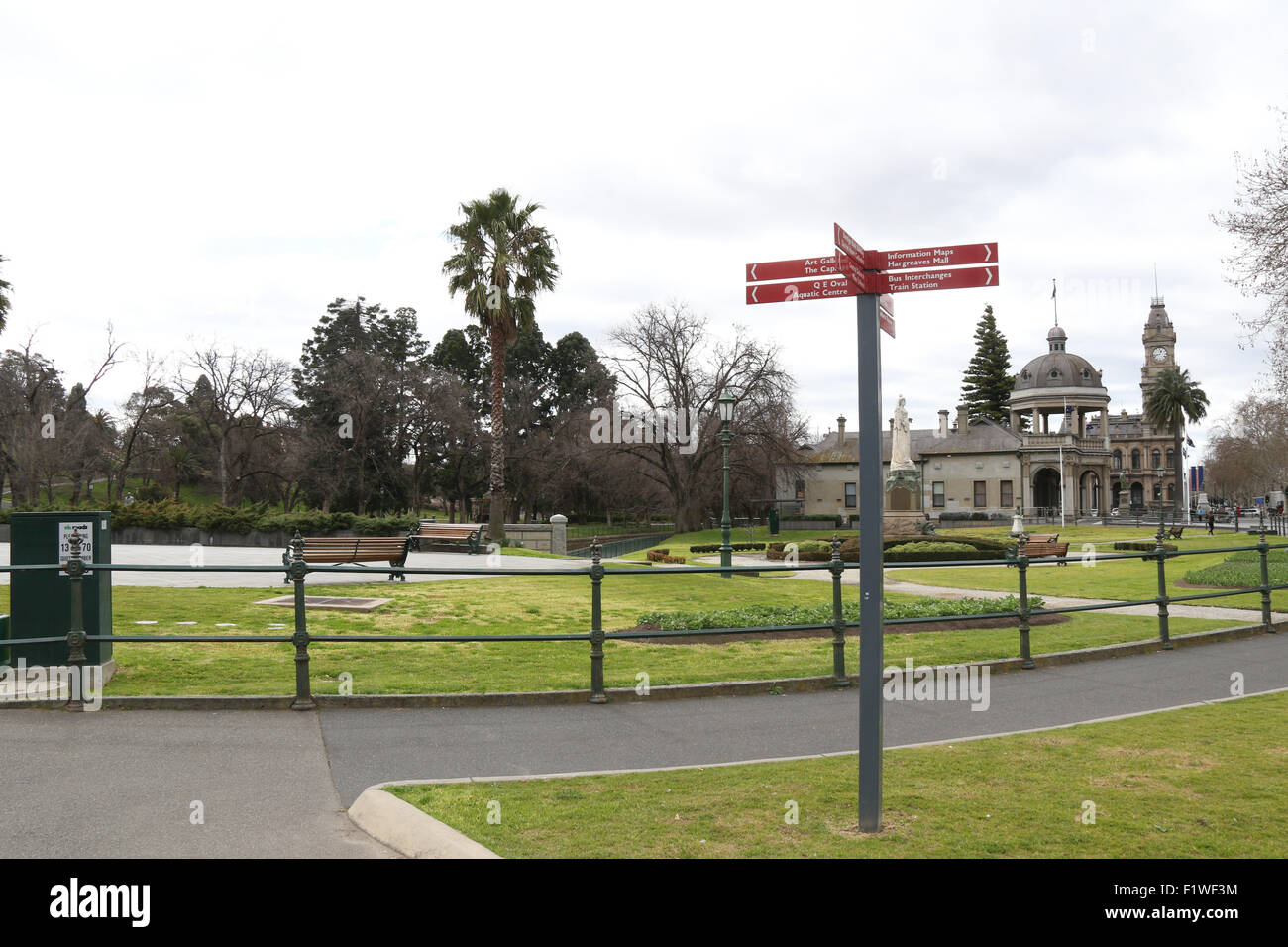 Rosalind Park in Bendigo, Victoria Stock Photo - Alamy