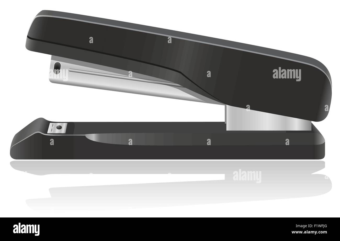 stapler vector illustration isolated on white background Stock Vector ...