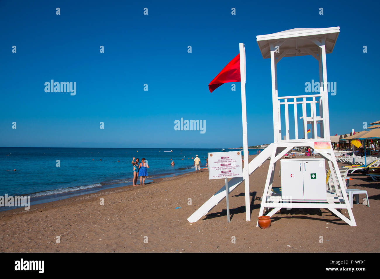 Lifeguard on the beach hi-res stock photography and images - Alamy