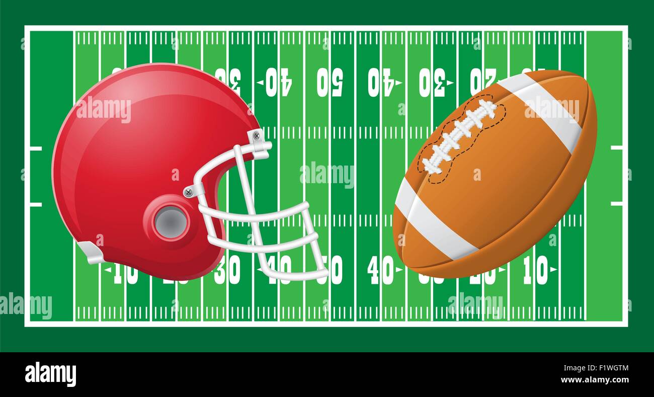 american football vector illustration Stock Vector Image & Art - Alamy